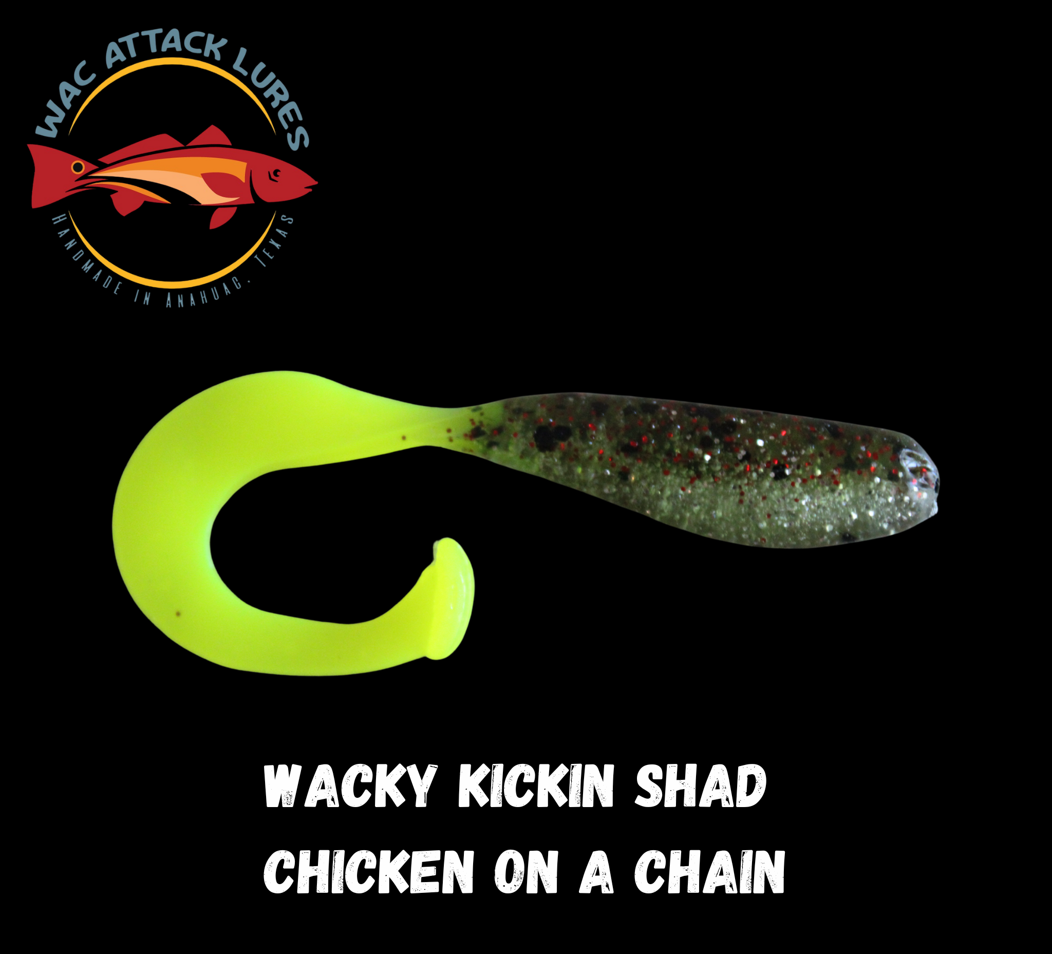 WACky Kickin Shad Chicken on a Chain – Wac Attack Lures