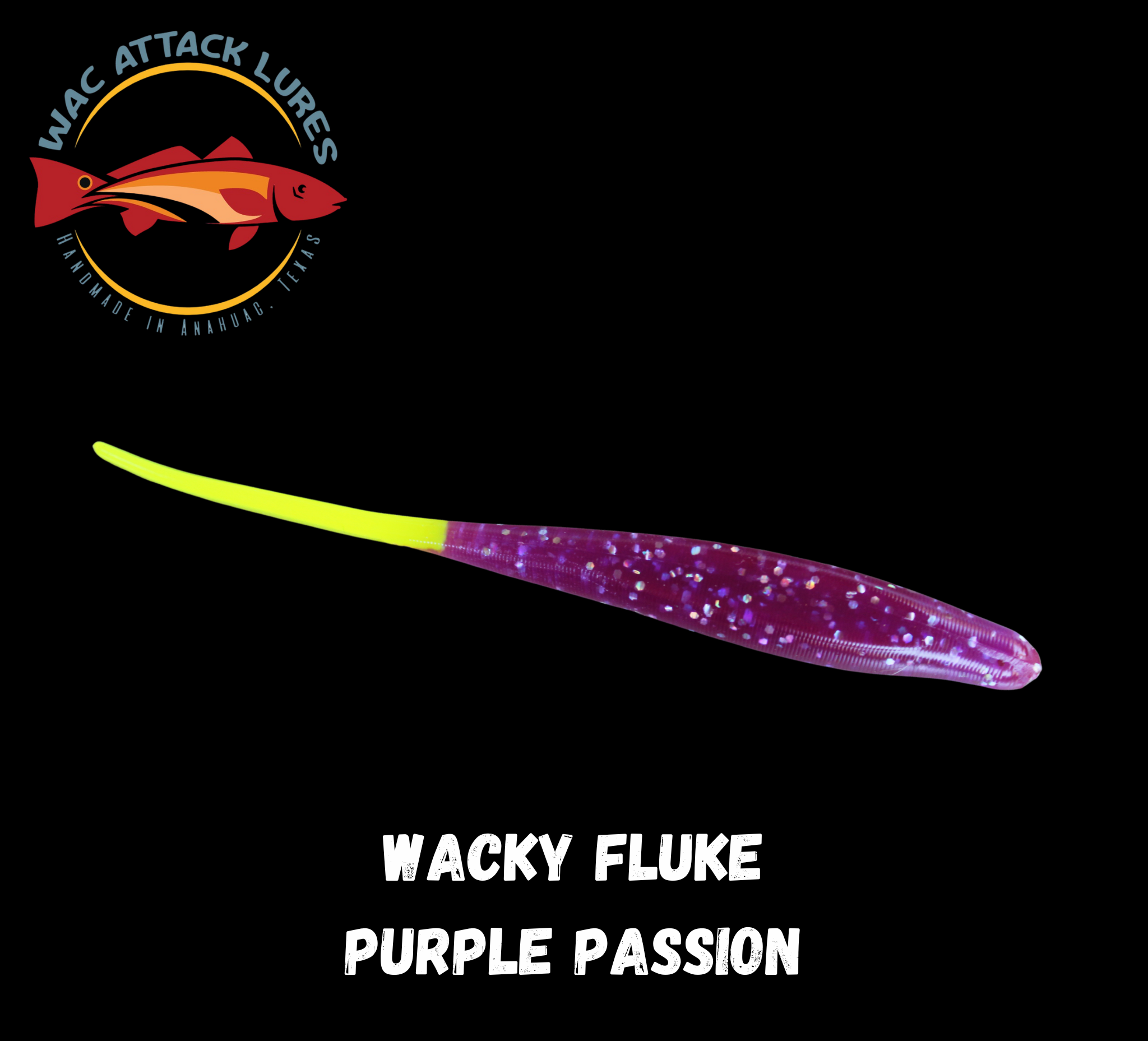 WACky Fluke Purple Passion – Wac Attack Lures